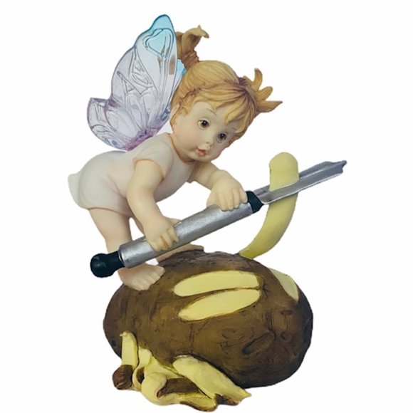 Enesco | Accents | My Kitchen Fairies Figurine Potato Fairy Decor Vtg ...